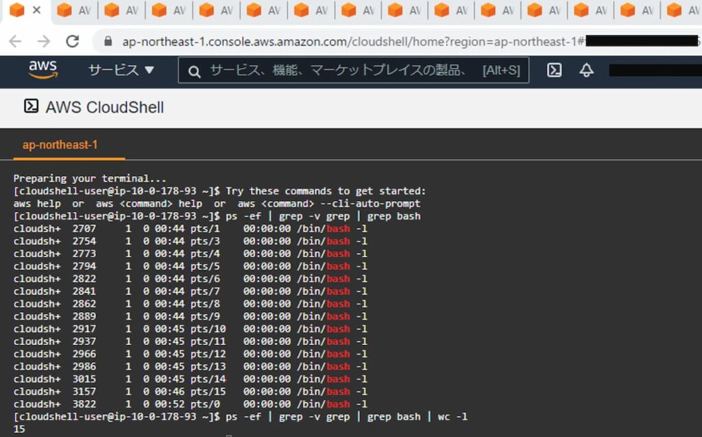 【AWS】CloudShellから1クリックでAmazon Linux 2環境を起動 - ふにノート